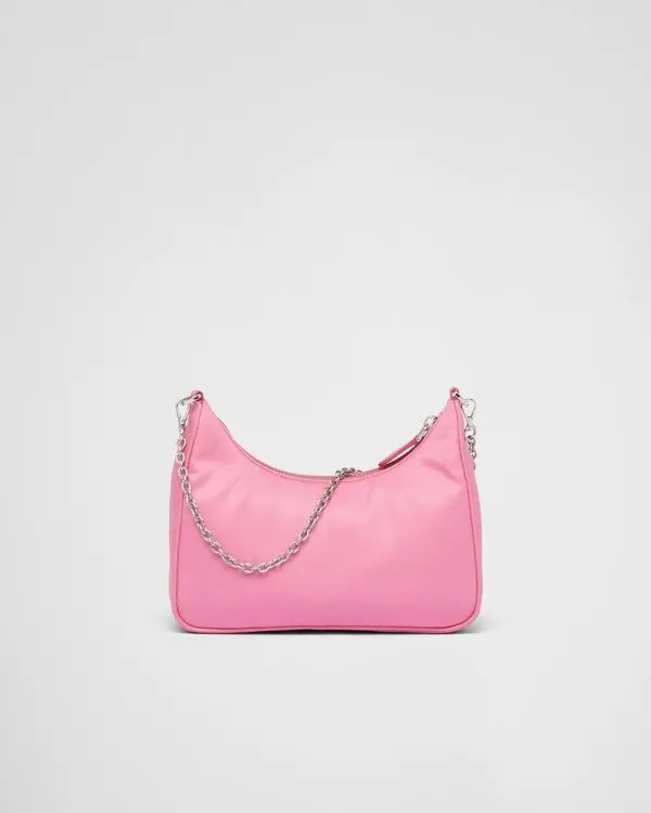 Prada Re-edition 2005 Re-nylon Bag - Begonia Pink