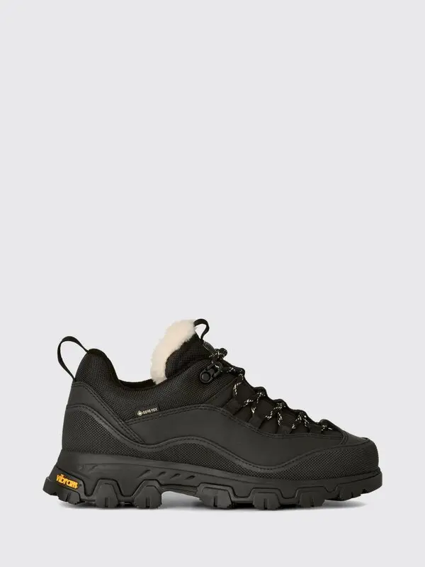 UGG Lace-up Shearling Lined Sneakers - Black