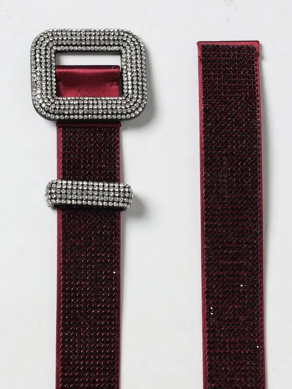 Benedetta Bruzziches Embellished Belt - Red