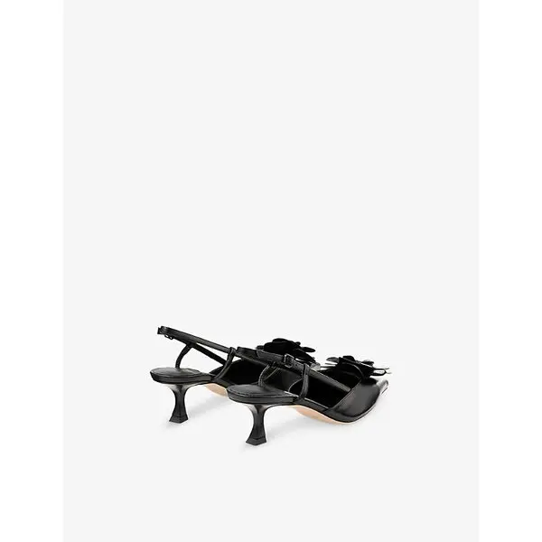 JIMMY CHOO Mimmi 50 Slingback Leather Heels