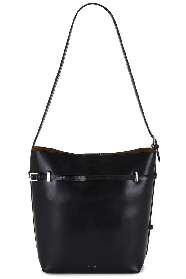 VERAFIED Belted Tote Bag