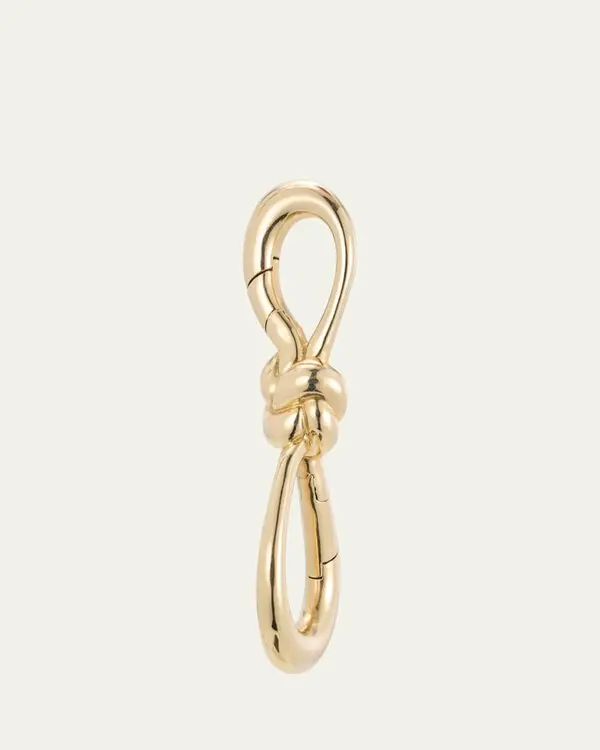 MARLA AARON True Lover's Knot Lock In 18k Yellow Gold