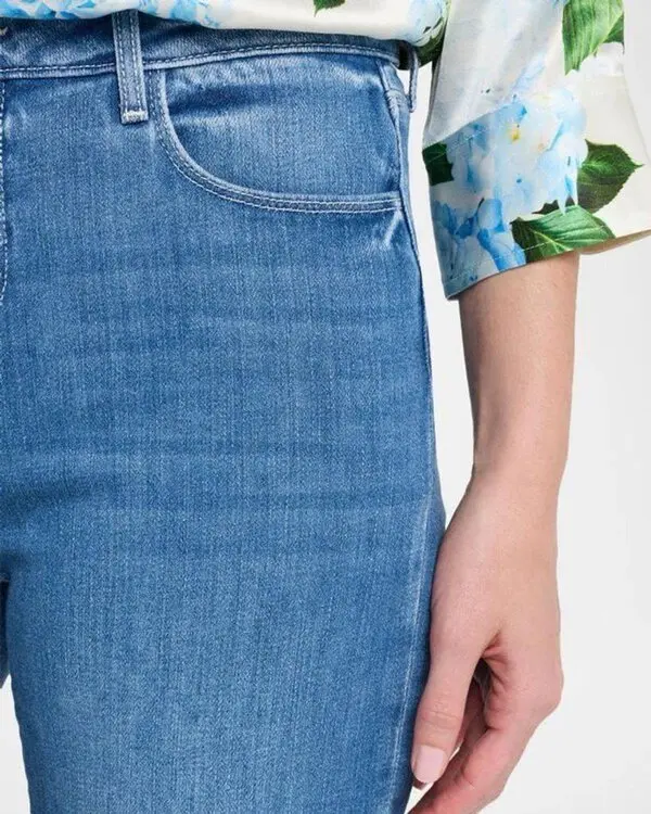 L & APOS;AGENCE Tati High-rise Cropped Bootcut Jeans