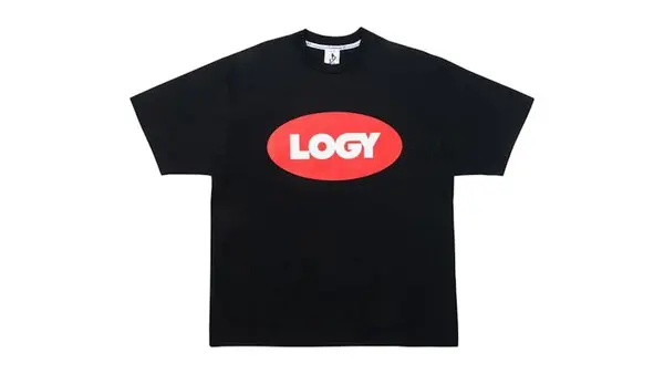 A BATHING APE X Kazuki Kuraishi Logy Relaxed Fit Tee Shirt - Black