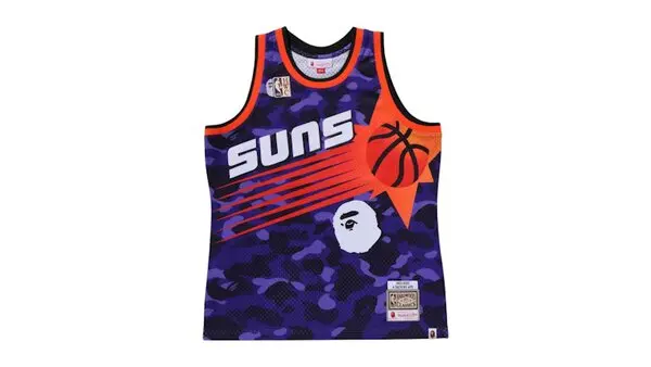 A BATHING APE X Mitchell & Ness Nba Phoenix Suns Swingman Jersey