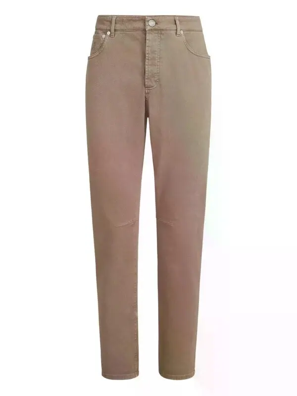 Brunello Cucinelli Five-pocket Denim Jeans - Brown