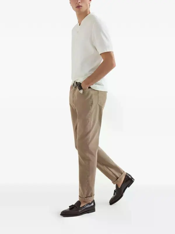 Brunello Cucinelli Five-pocket Denim Jeans - Brown