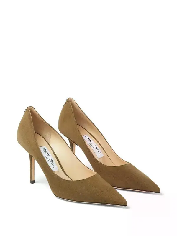 JIMMY CHOO Love 85 Pointed-toe Pumps - Green