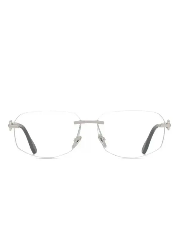 FRED Manille & Cable Geometric Glasses - Silver