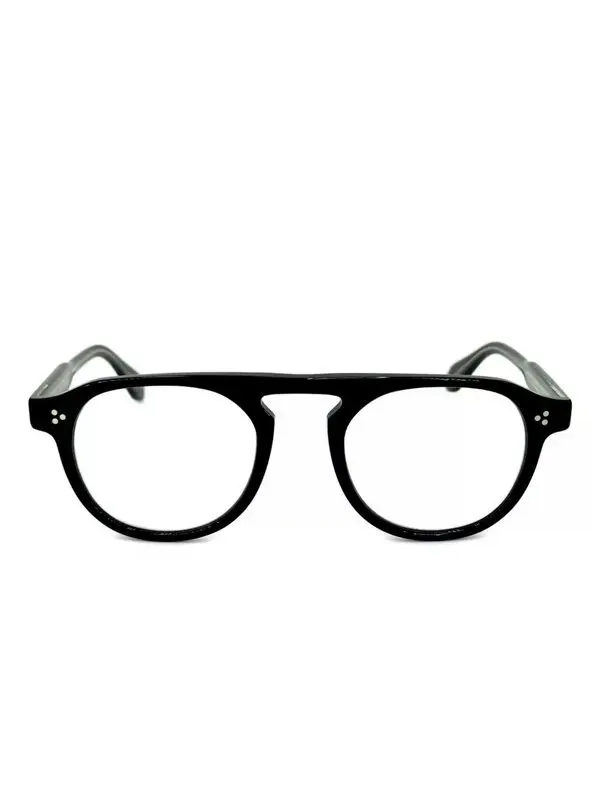 Garrett Leight Harding Ii Round-frame Glasses