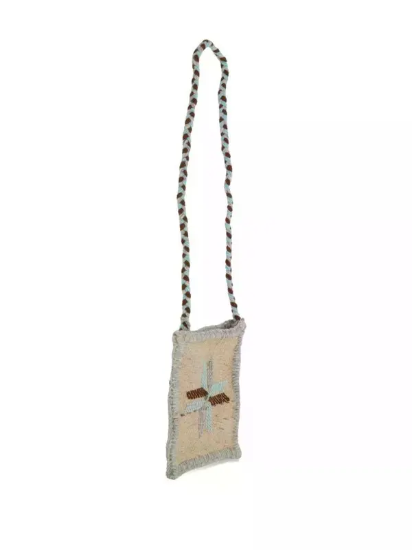 CHAMULA Embroidered Messenger Bag