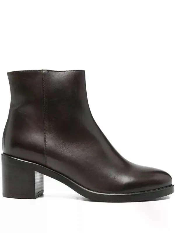 PAOLA PARISI 60mm Zip-up Ankle Boots