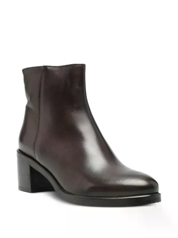 PAOLA PARISI 60mm Zip-up Ankle Boots