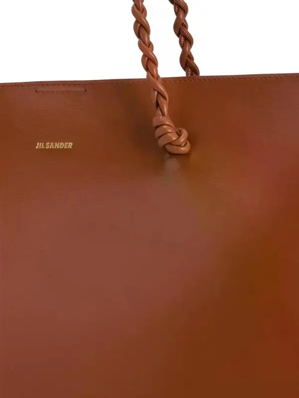 JIL SANDER Tangle Tote Bag - Brown
