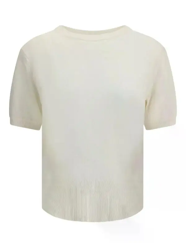PRIVATI FIRENZE Short-sleeve Ribbed T-shirt
