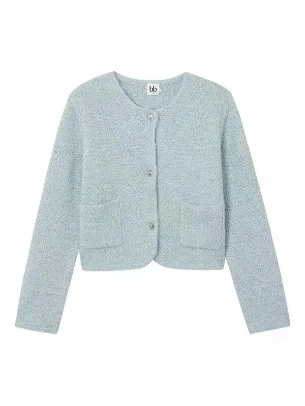 B+AB Pocket Buttoned Cardigan - Blue