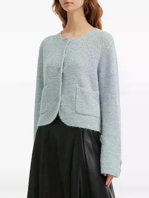 B+AB Pocket Buttoned Cardigan - Blue