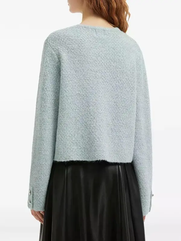 B+AB Pocket Buttoned Cardigan - Blue