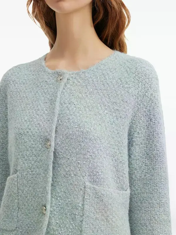 B+AB Pocket Buttoned Cardigan - Blue