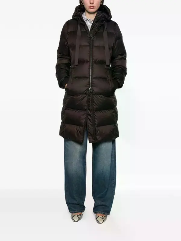 Marc O'polo Quilted Hooded Zip Coat