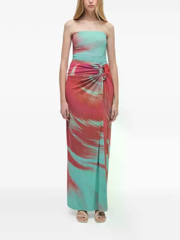 Simkhai Emma Strapless Maxi Dress