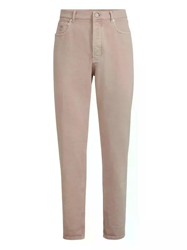 Brunello Cucinelli Five-pocket Jeans - Brown
