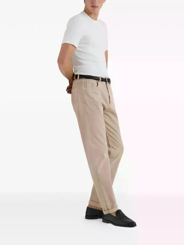 Brunello Cucinelli Five-pocket Jeans - Brown