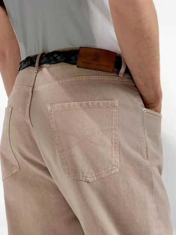 Brunello Cucinelli Five-pocket Jeans - Brown