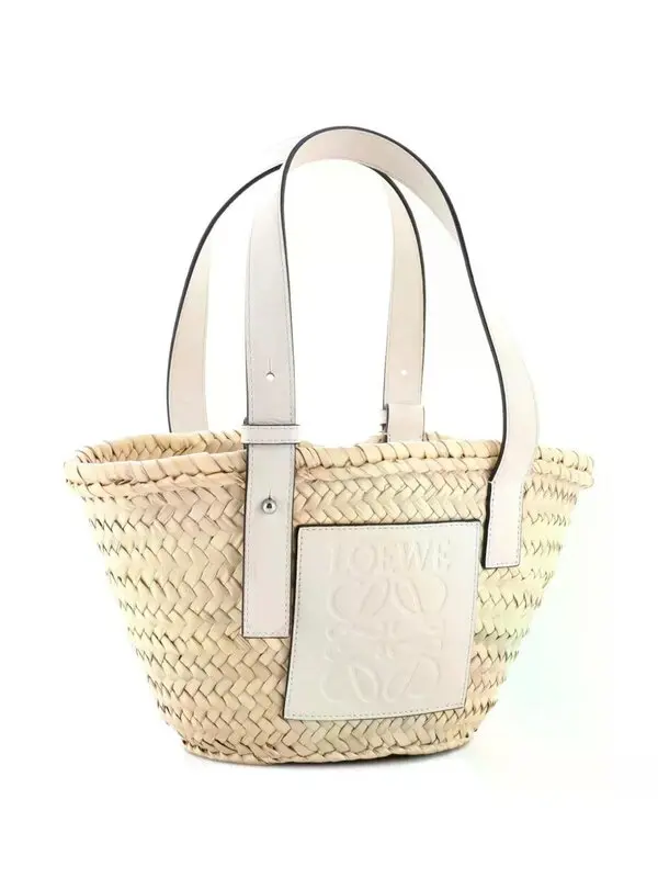 Loewe Basket Raffia Small Tote Bag