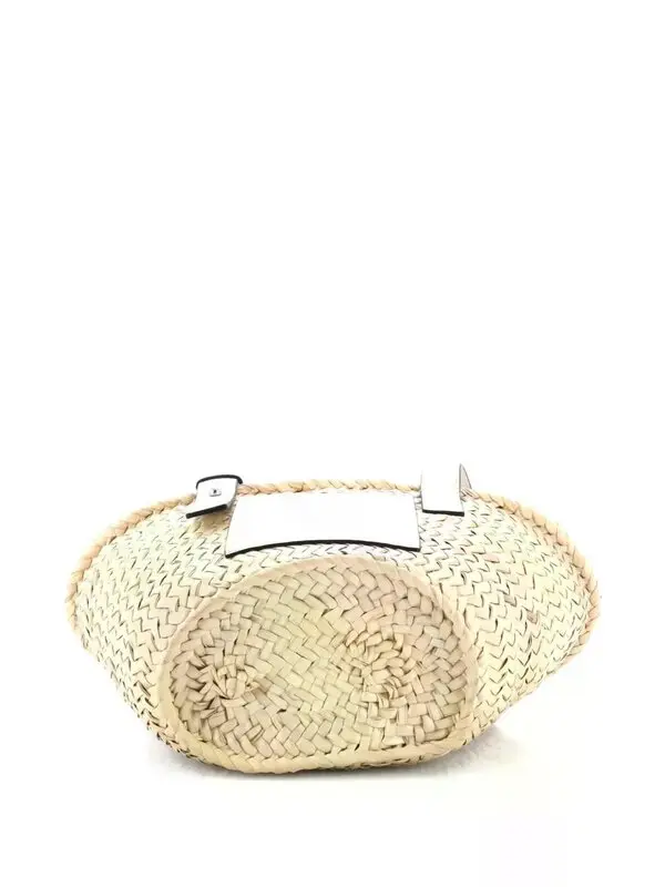 Loewe Basket Raffia Small Tote Bag