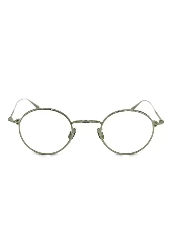 EYEVAN7285 186 Round-frame Glasses - Silver
