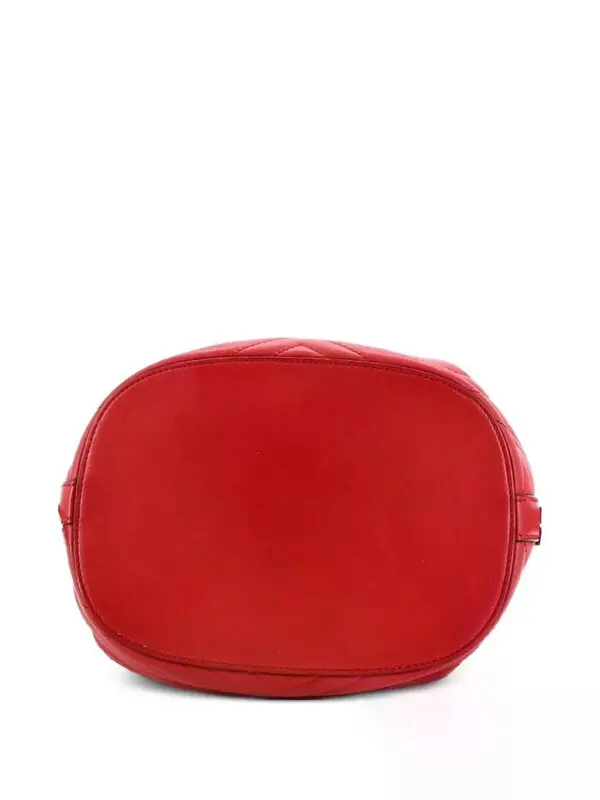 Gucci Gg Marmont Matelasse Leather Small Bucket Bag