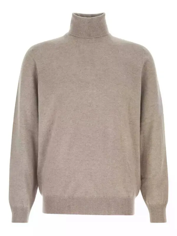 Brunello Cucinelli Roll-neck Sweater - Brown