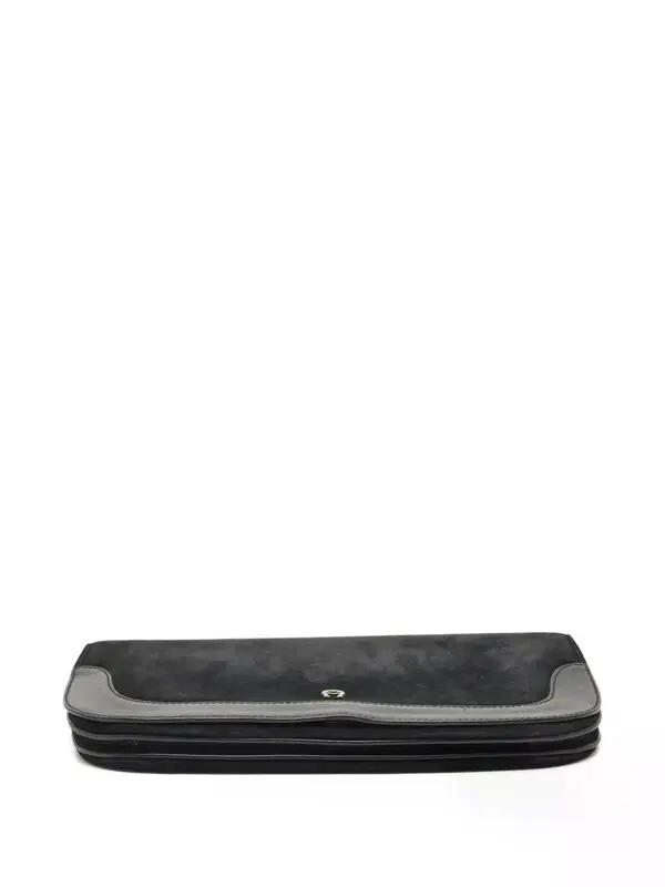 AIGNER Suede Clutch