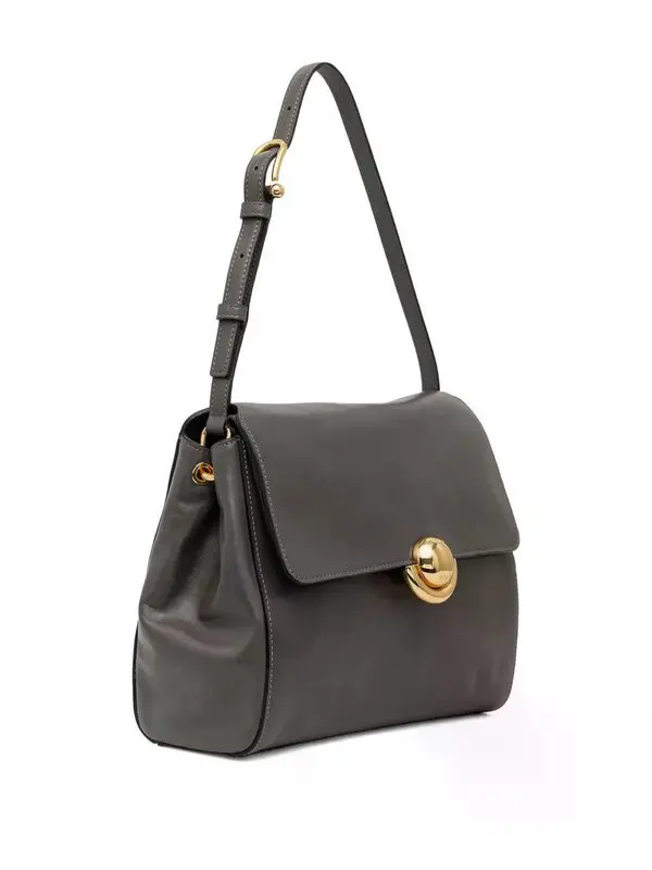 Furla Small Domus Leather Shoulder Bag