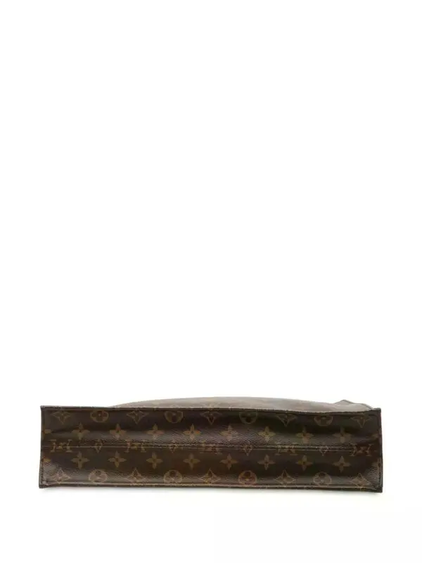 LOUIS VUITTON 2011 Monogram Sac Plat Tote