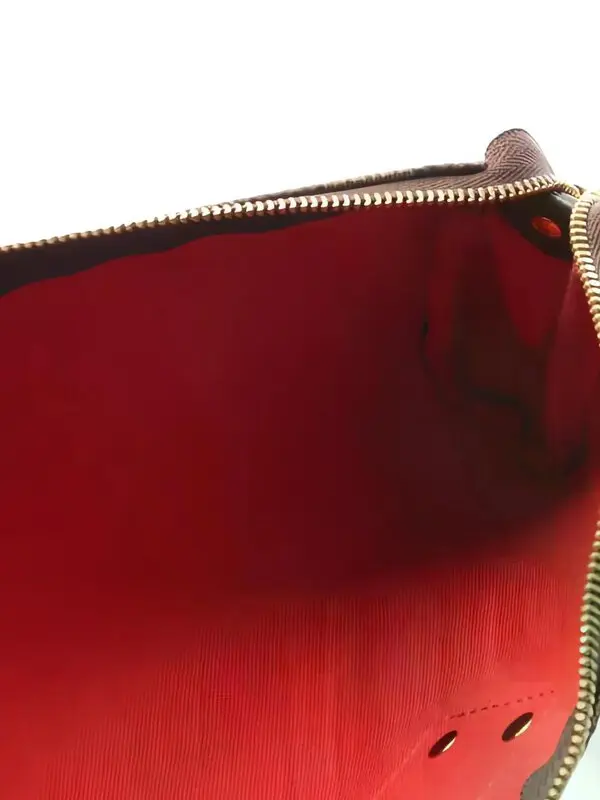 LOUIS VUITTON 2017 Logo-plaque Shoulder Bag