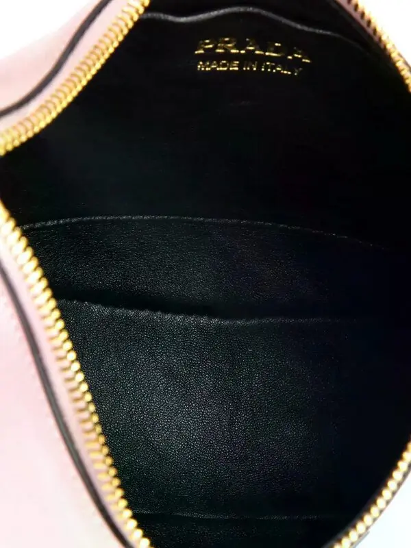 Prada Arque Half Moon Small Hobo Bag - Pink