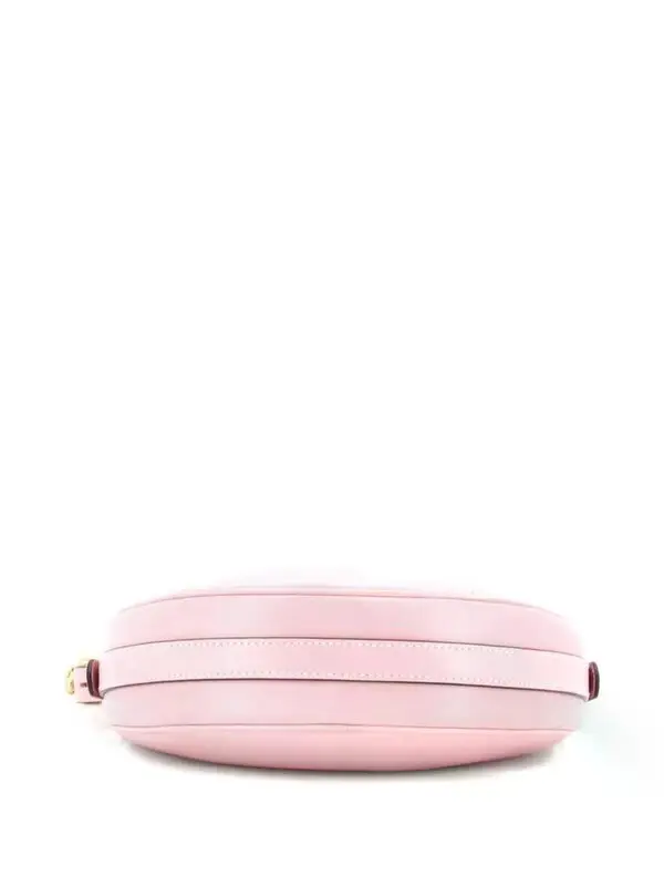 Prada Arque Half Moon Small Hobo Bag - Pink