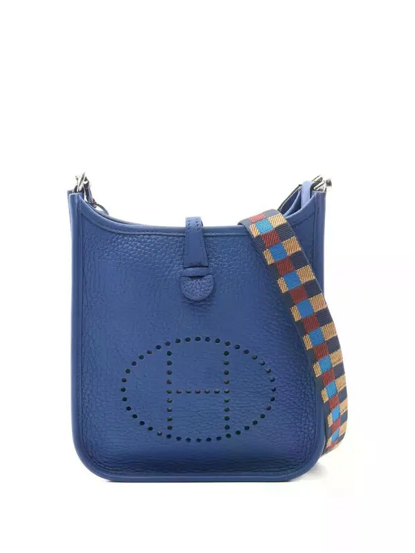 Hermès 2021 Evelyn Tpm Shoulder Bag - Blue