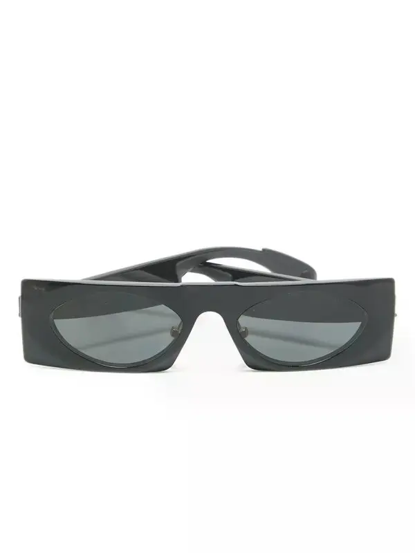 LOUIS VUITTON Square Frame Sunglasses - Black