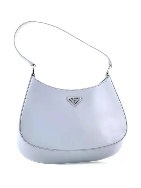 Prada Cleo Shoulder Bag Spazzolato Leather Medium - Grey