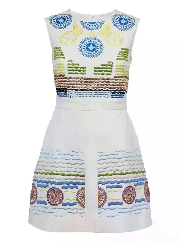 PETER PILOTTO Crepe Sleeveless Dress