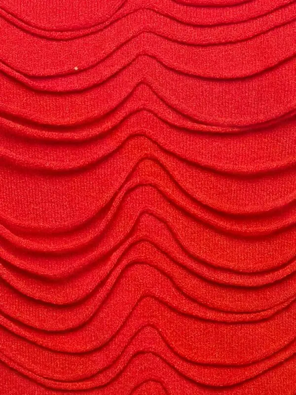 Thierry Mugler Ribbed Knit Top
