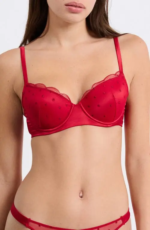 ETAM Divine N°4 Classique Underwire Bra - Red