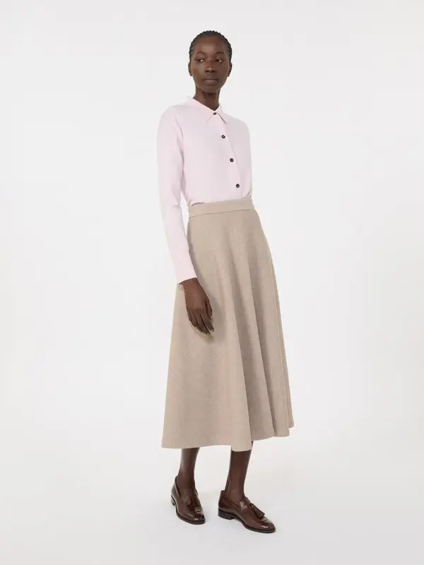 Max Mara Fine Wool Cardigan - Pink