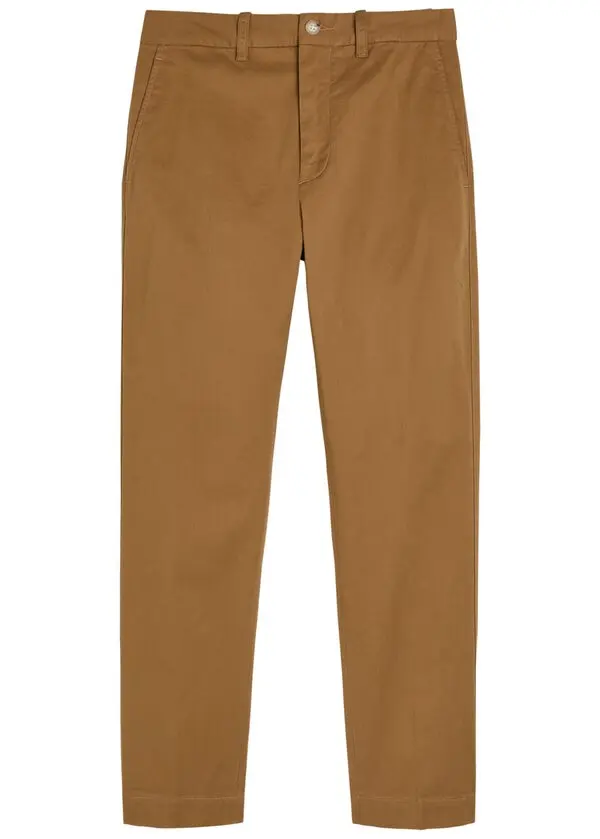 Polo Ralph Lauren Tapered-leg Twill Trousers - Khaki