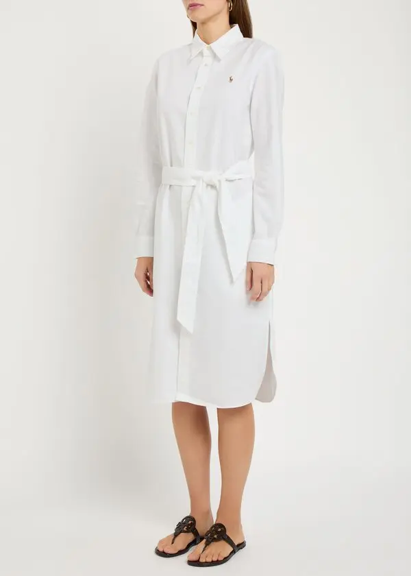 white dress a line mini Alyn Halter Mini Dress White main image 0