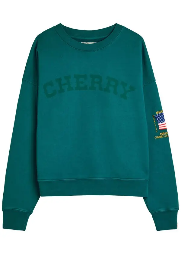 CHERRY LOS ANGELES Crew-neck Cotton Sweatshirt