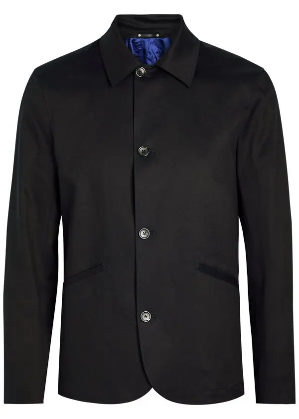 Paul Smith Tailored Lyocell And Cotton-blend Jacket